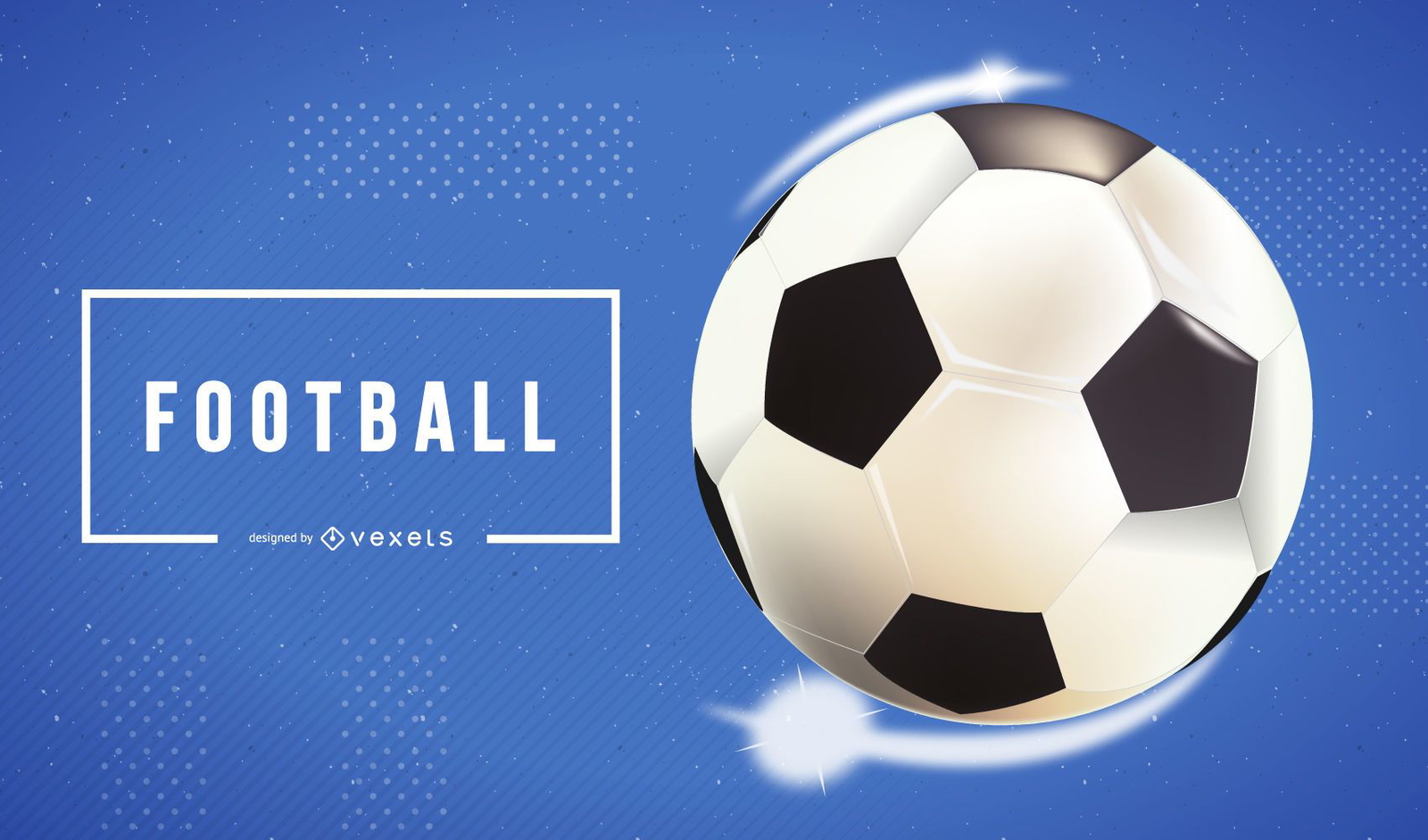 Realistic Vector Soccer Ball Vector Download