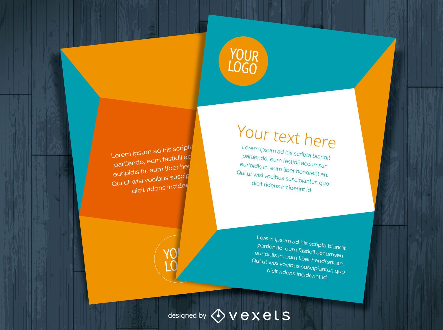 Multiple Flyer Template Vector Download