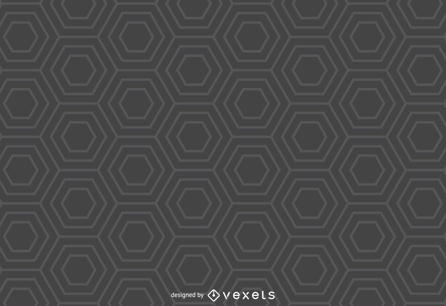 Gray Hexagon Pattern Background Gray Hexagon Pattern Background Design