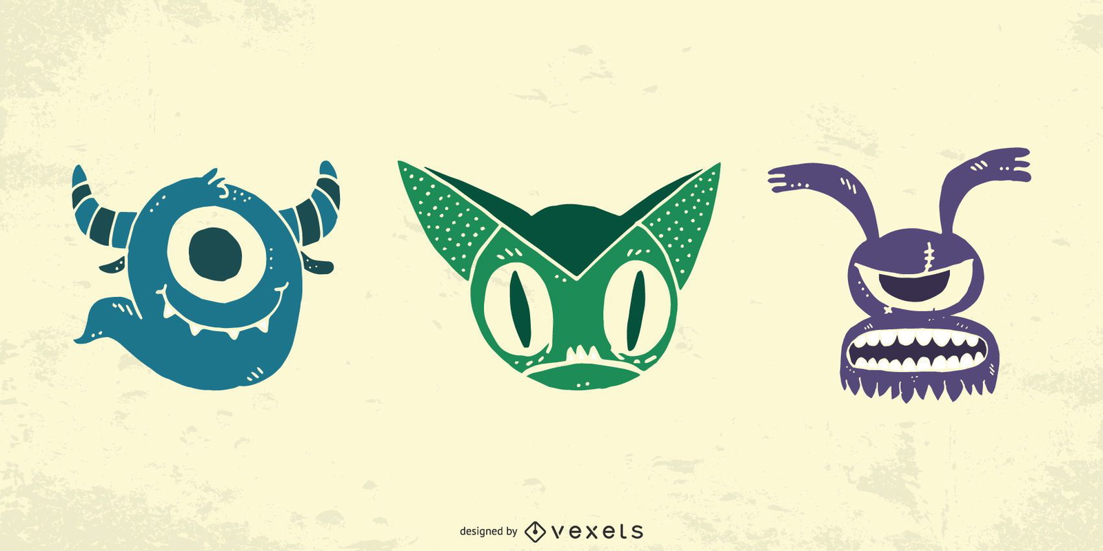 Custom Horror Vector Characters Vector Download