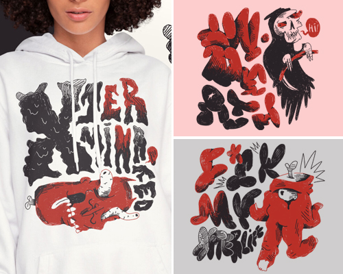 Fairy Tail Characters T-Shirt Designs for Merch