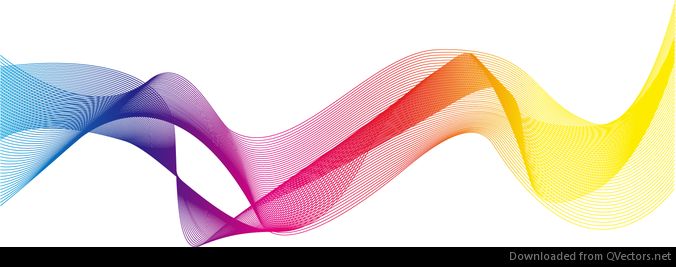 Abstract Colorful Curve Vector Illustration - Vector download