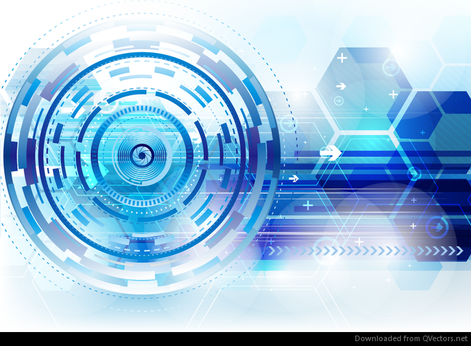 Abstract Technical Background Vector Graphic - Vector download