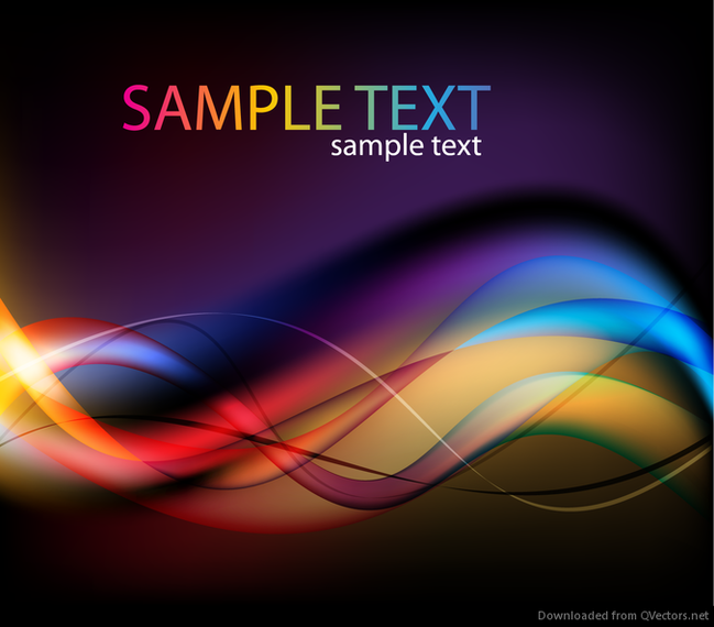 Download Vector - Light Color Wave Background Design - Vectorpicker