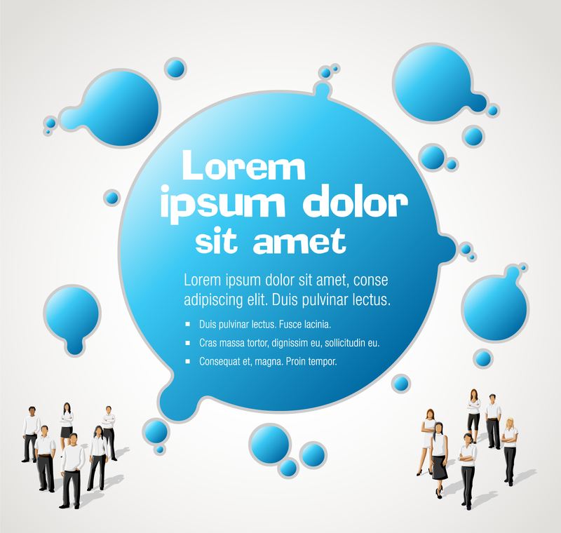 Business Background Poster - Vector download