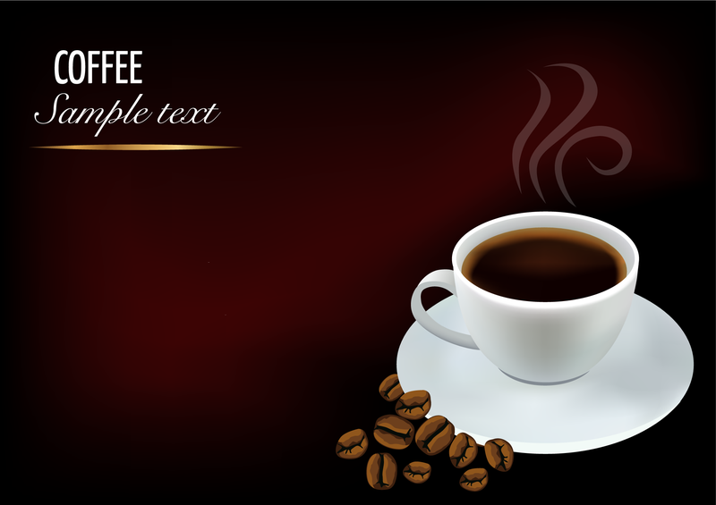 Hot Coffee Vector Design Vector Download