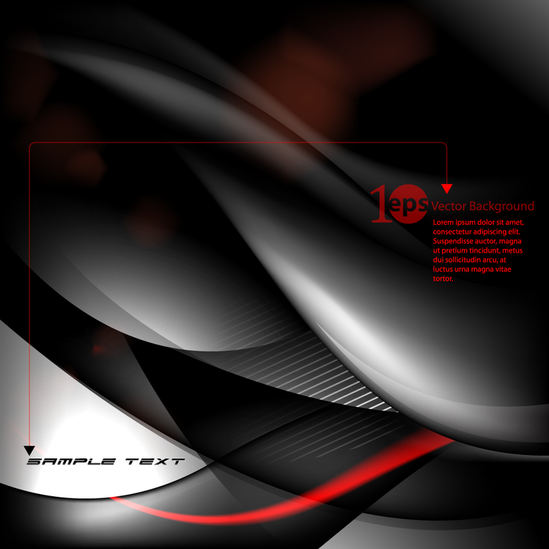 Baixar Vetor De Desenho De Formas Abstratas Escuras