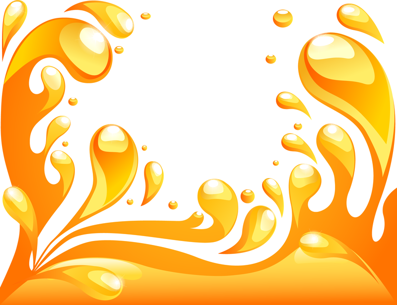 Orange Liquid Background 4 - Vector download