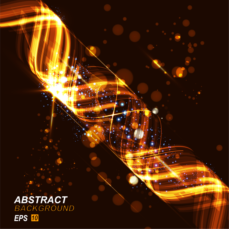 Shiny Yellow Background - Vector download