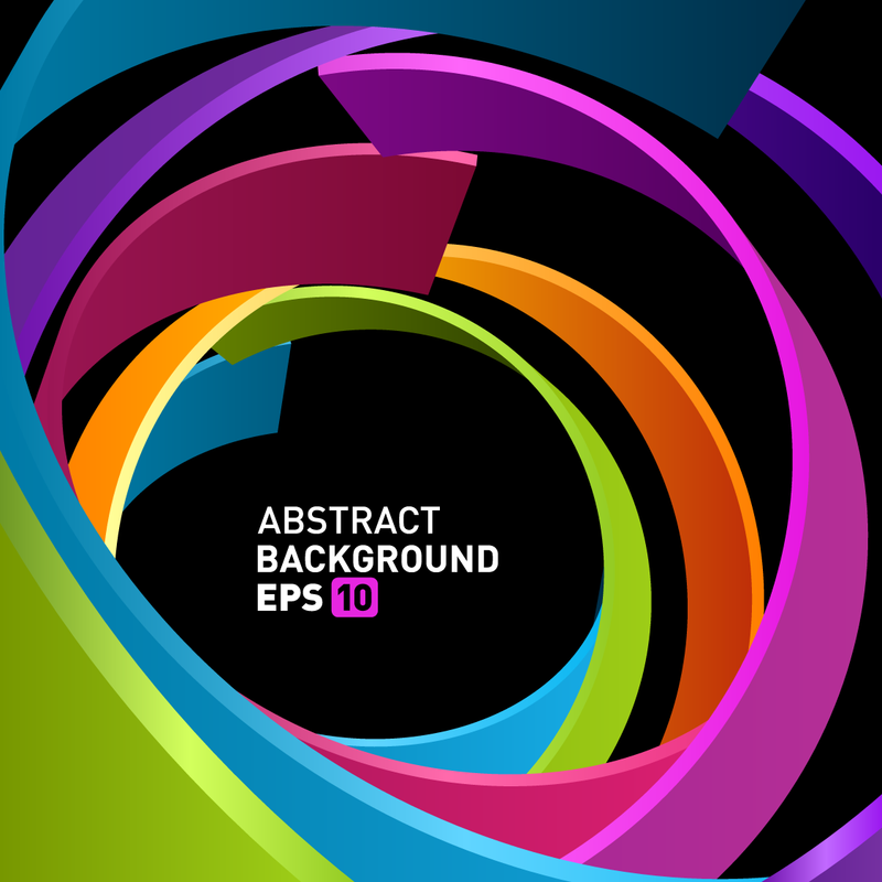 Descarga Vector De Vector 3D Con Curvas