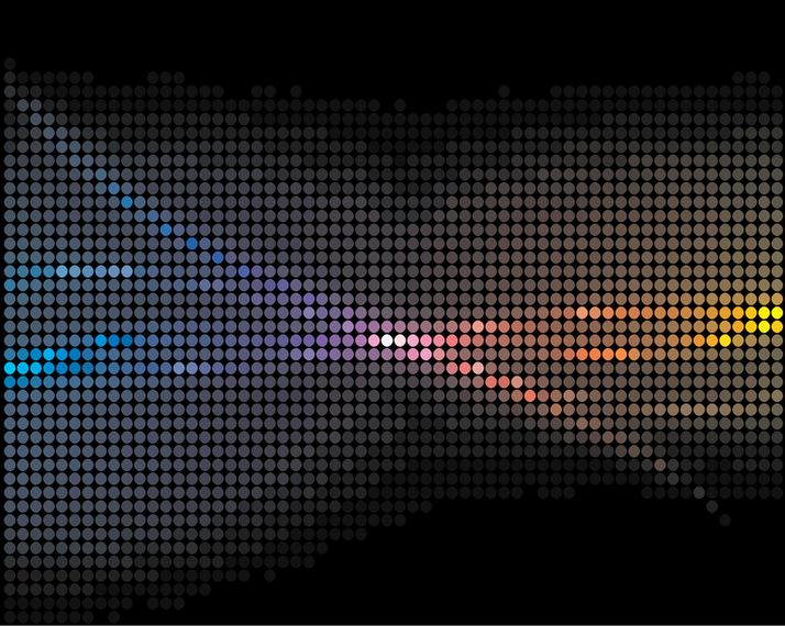 Abstract dot pattern design - Vector download