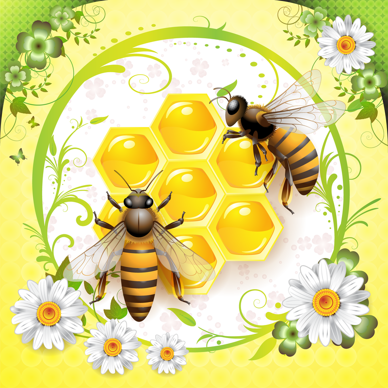 Bee Vector Vector Download