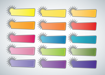 Star Banners Vector Download