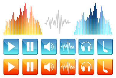 Sound Icons Pack - Vektor Download