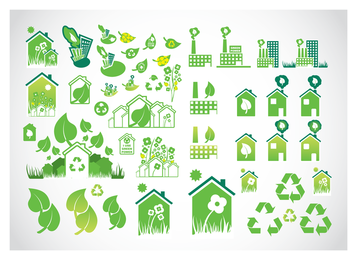 Descarga Vector De Iconos Ambientales