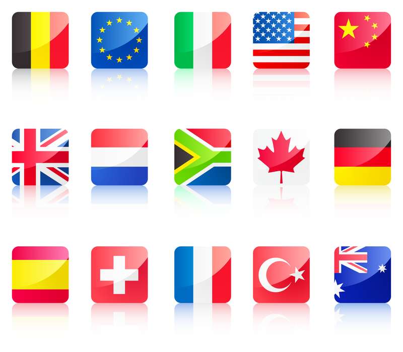 Flag icon vector - Vector download