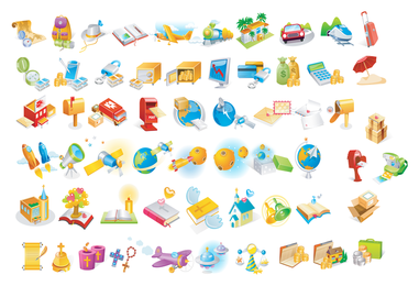 Great Misc Icons Vector Download