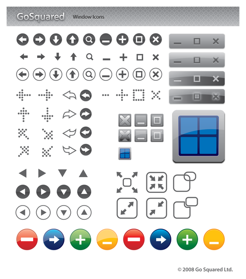 Window icon button vector - Vector download