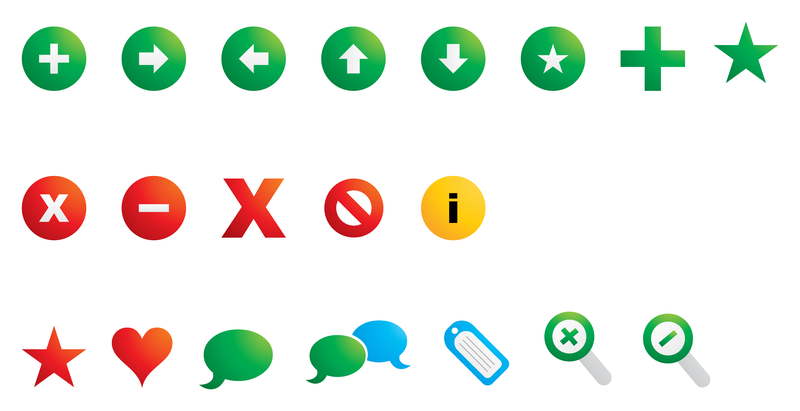 Basic Icons Set Icons Vector Download