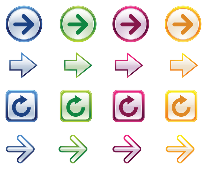 Descarga Vector De Colorido Conjunto De Vectores De Flechas