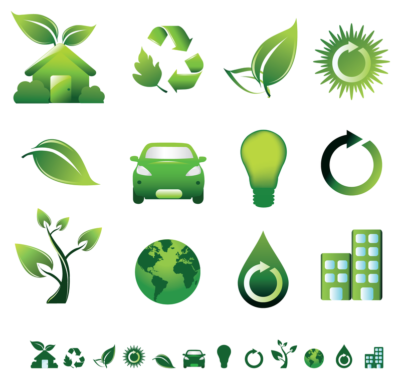 Iconos verdes - Descargar vector