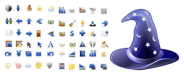 Descarga Vector De Vector Principal Del Icono Azul