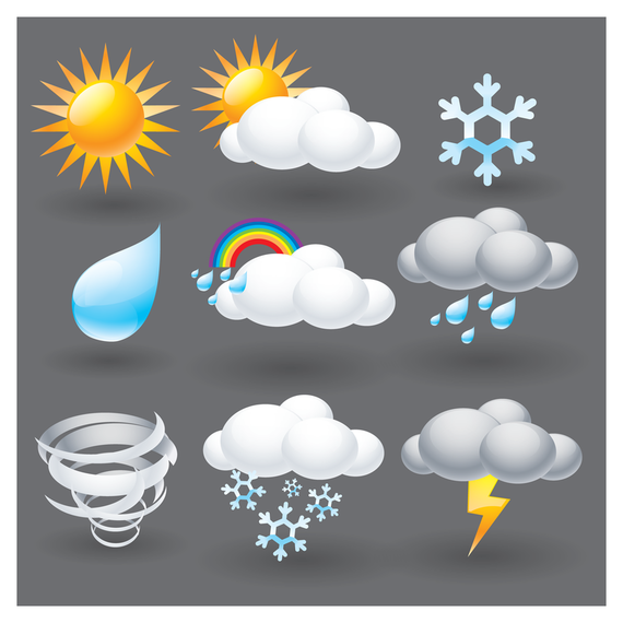 Cartoon weather icon 5 - Vector download