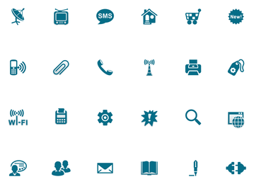 Descarga Vector De Vector De Icono De Estilo Azul