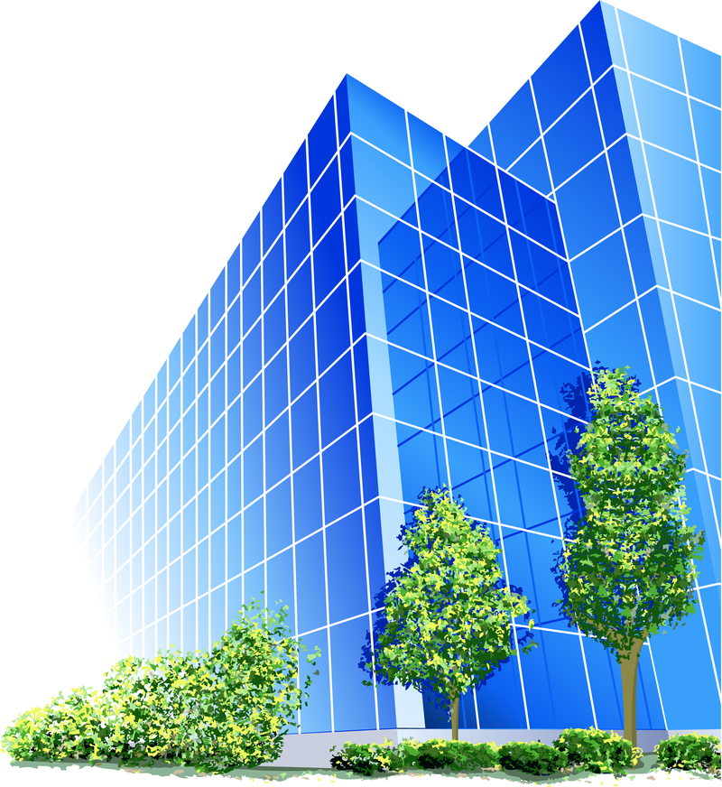 Hay edificios 04 del vector - Descargar vector