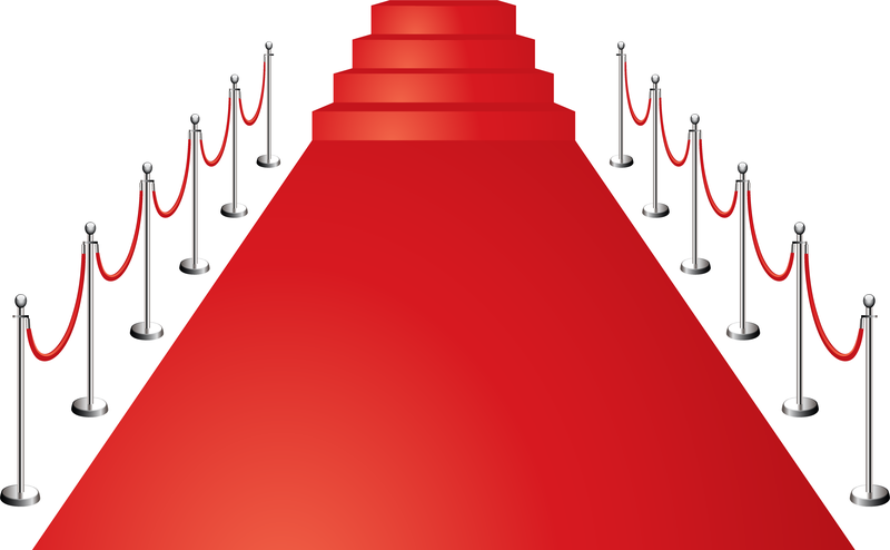 Beautiful Red Carpet Vector - Vector download