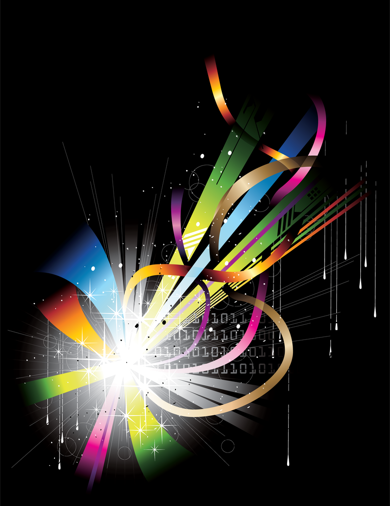 Descarga Vector De Diseño De Colores Explosivos