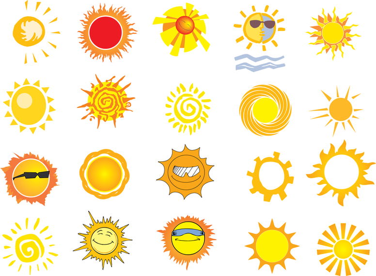 Vector de sol 2 - Descargar vector