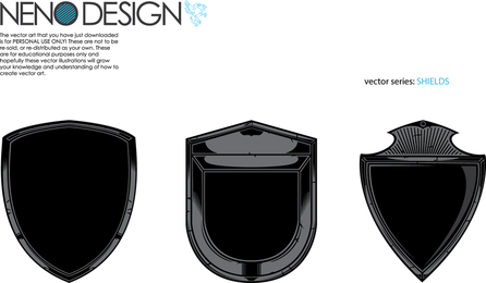 Vector Shield 1 in .Ai format for illustrator - Vector download