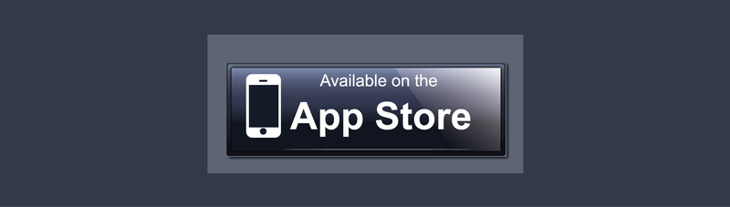 Kostenlose Vector Apps Store Button - Vektor Download