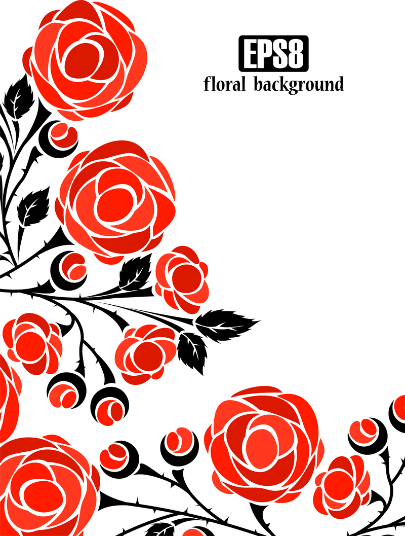 Descarga Vector De Vector De Rosas 4