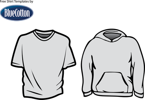 Free Vector T Shirt Templates Vector Download