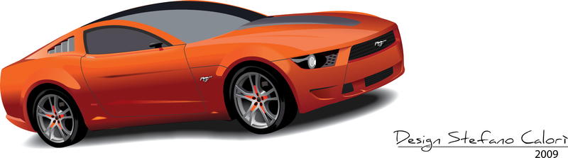 Vector Mustang - Vector download