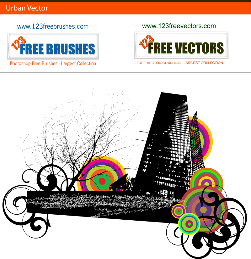 Descarga Vector De Conjunto De Vector Libre Urbano