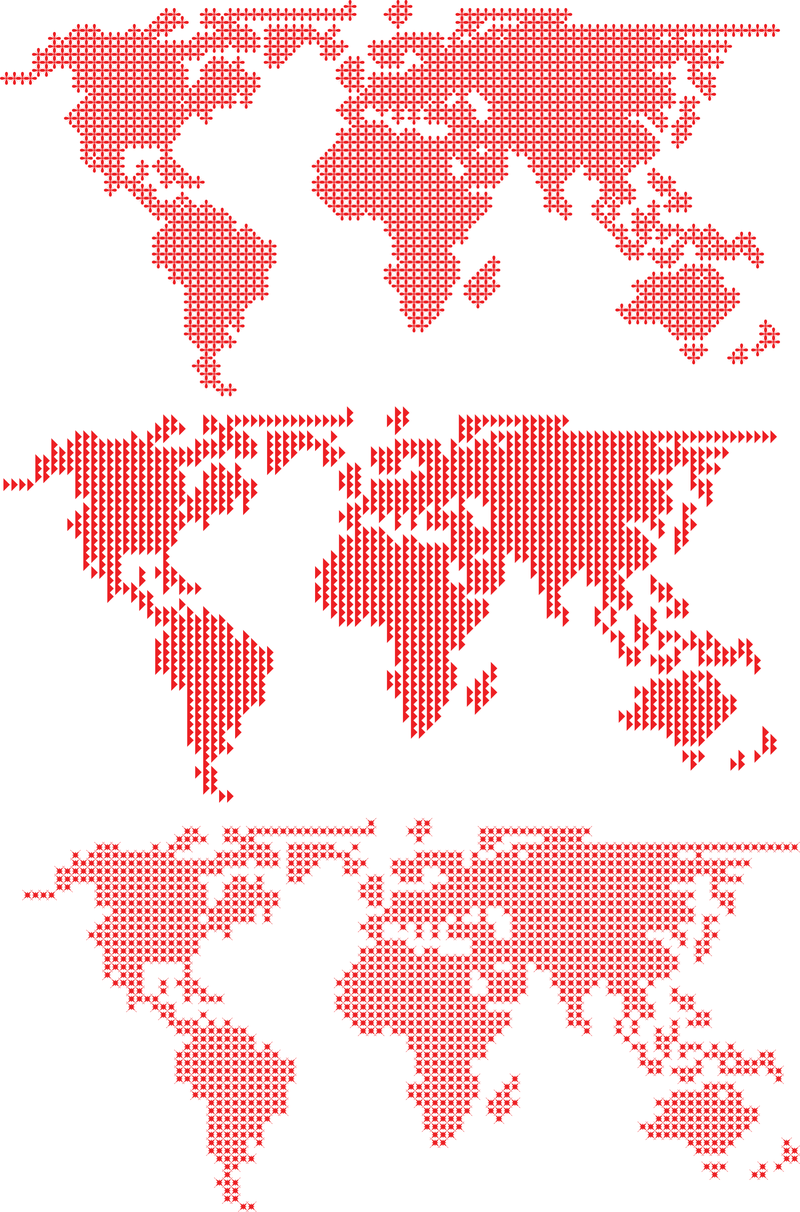 Baixar Vetor De Vetor De Mapa Mundial 5