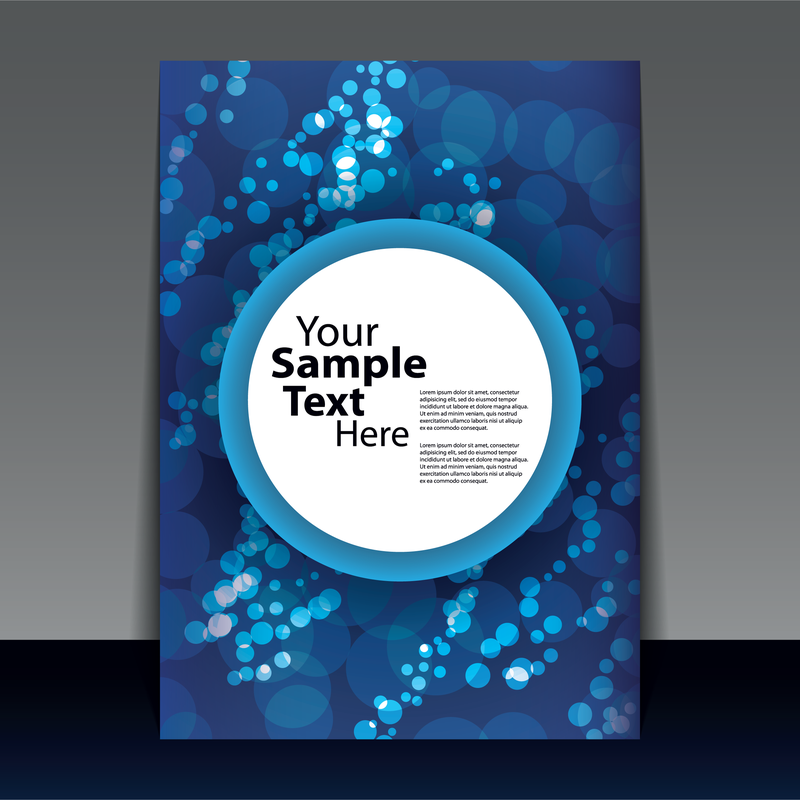 Descarga Vector De Exquisita Plantilla De Portada 10 Vector