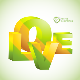 Descarga Vector De Letras Tridimensionales 03 Vector