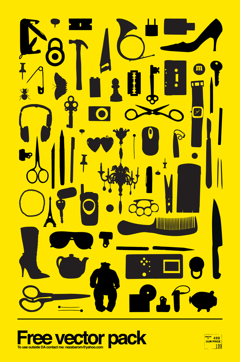 Descarga Vector De Vectores De Objetos Aleatorios Gratuitos