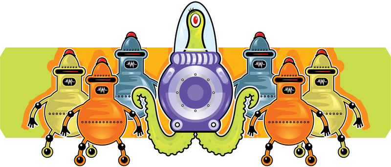 Aliens Vector - Vector download