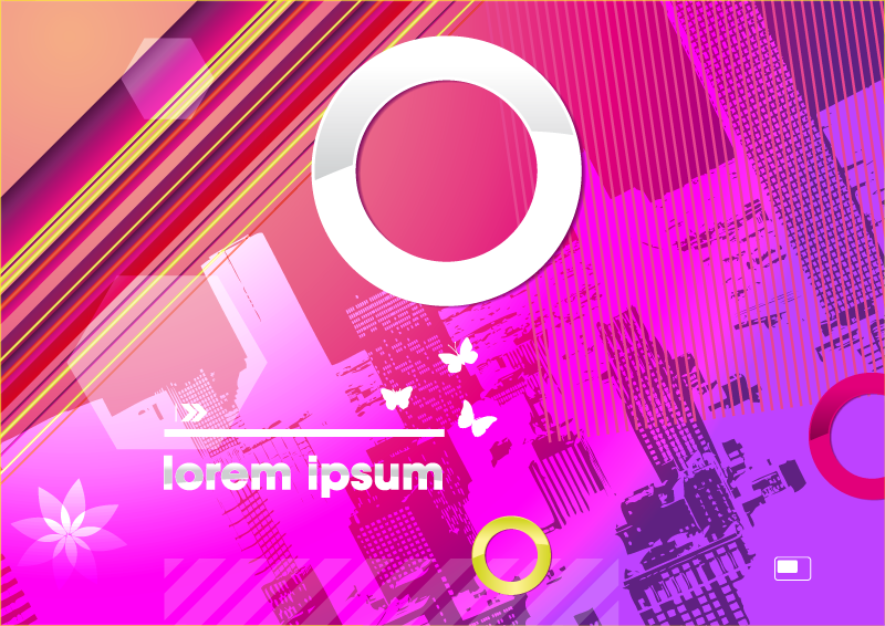 Descarga Vector De Diseño De Fondo Rosa Abstracto