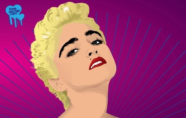 Descarga Vector De Vector De Madonna