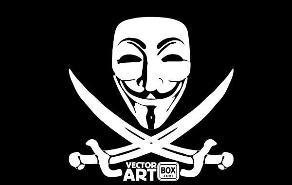 Vector Anonymous Mask - Vector download