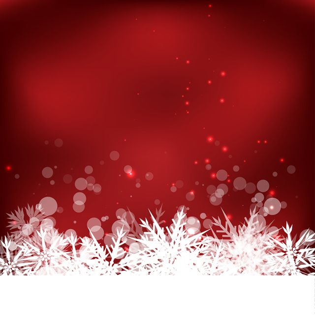 Red Snow Background - Vector download