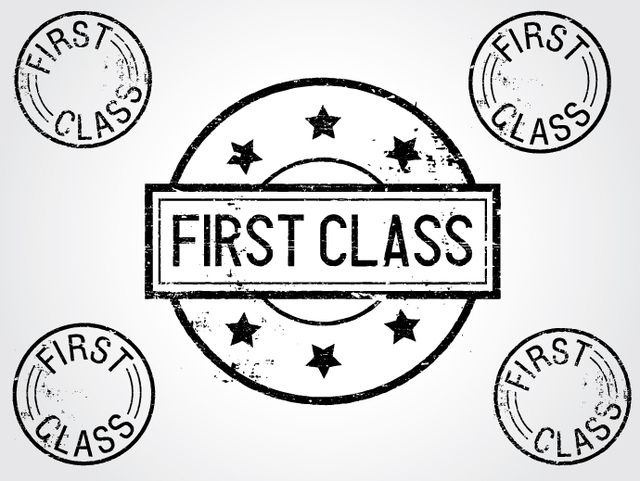 First Class Stamps - Vector download