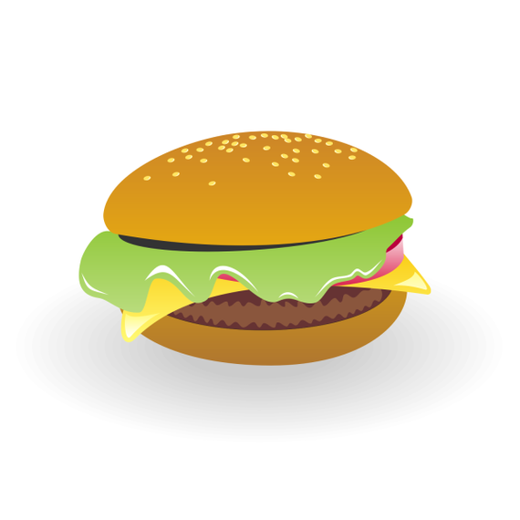 Cheeseburger Vector