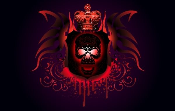 Evil Shield of Deadly Arm - Vector download